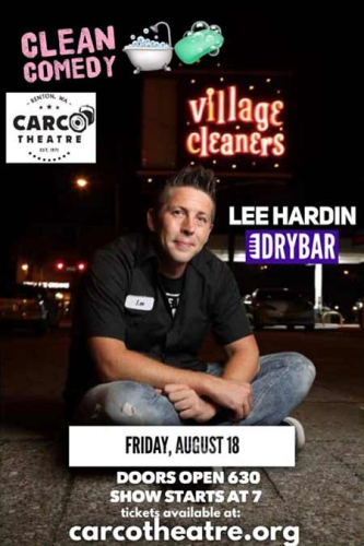 Lee Hardin Brings Clean Comedy To The Carco Theatre | Emerald City Journal